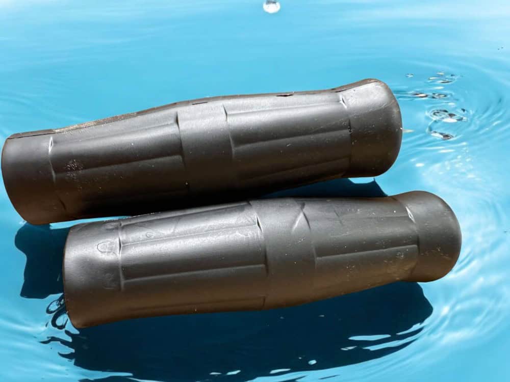 7/8 Handlebar Grips Black Black Coke Bottle Style Handlebar Grips - 7/8 ...