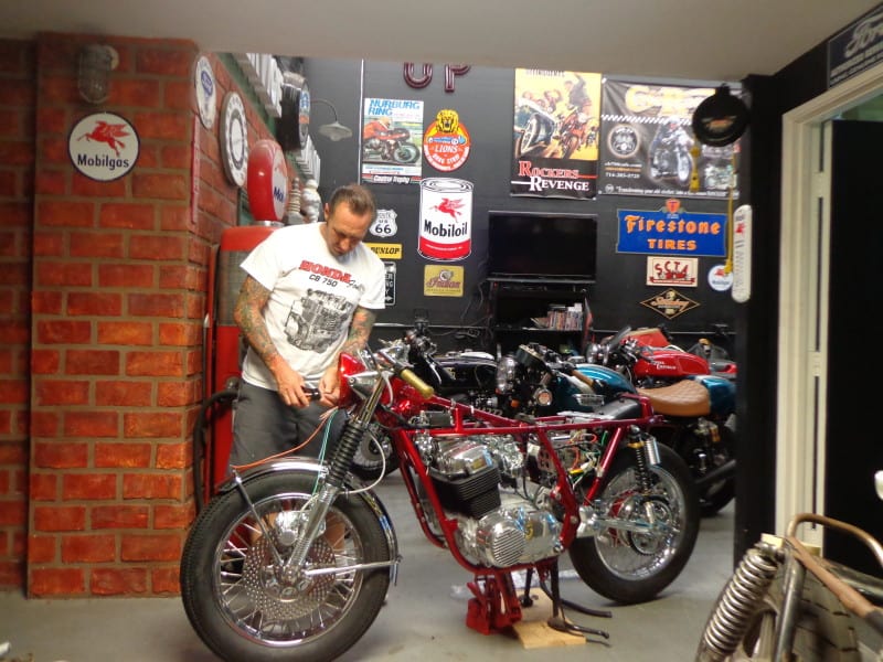 The ‘Hot Tamale’ Otherwise known as the HTML – Carpy’s Cafe Racers