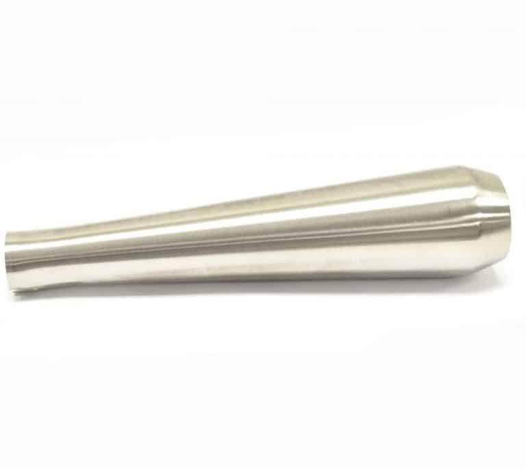 13 ” Stainless Reverse Cone Megaphone Exhaust for ALL 2.5 headers “The ...