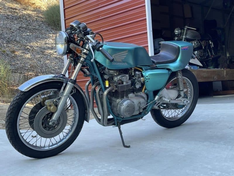Classic Honda CB500-4 Cafe from Back Home now resides here – Carpy’s ...